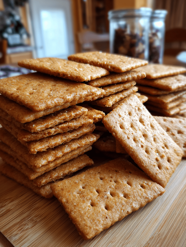 Sourdough Discard Graham Crackers: Crispy & Amazing - Tasty Trails